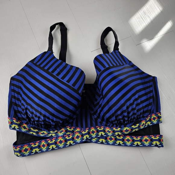 Cacique | Swim | Swim By Cacique Back And Blue 42g Top | Poshmark